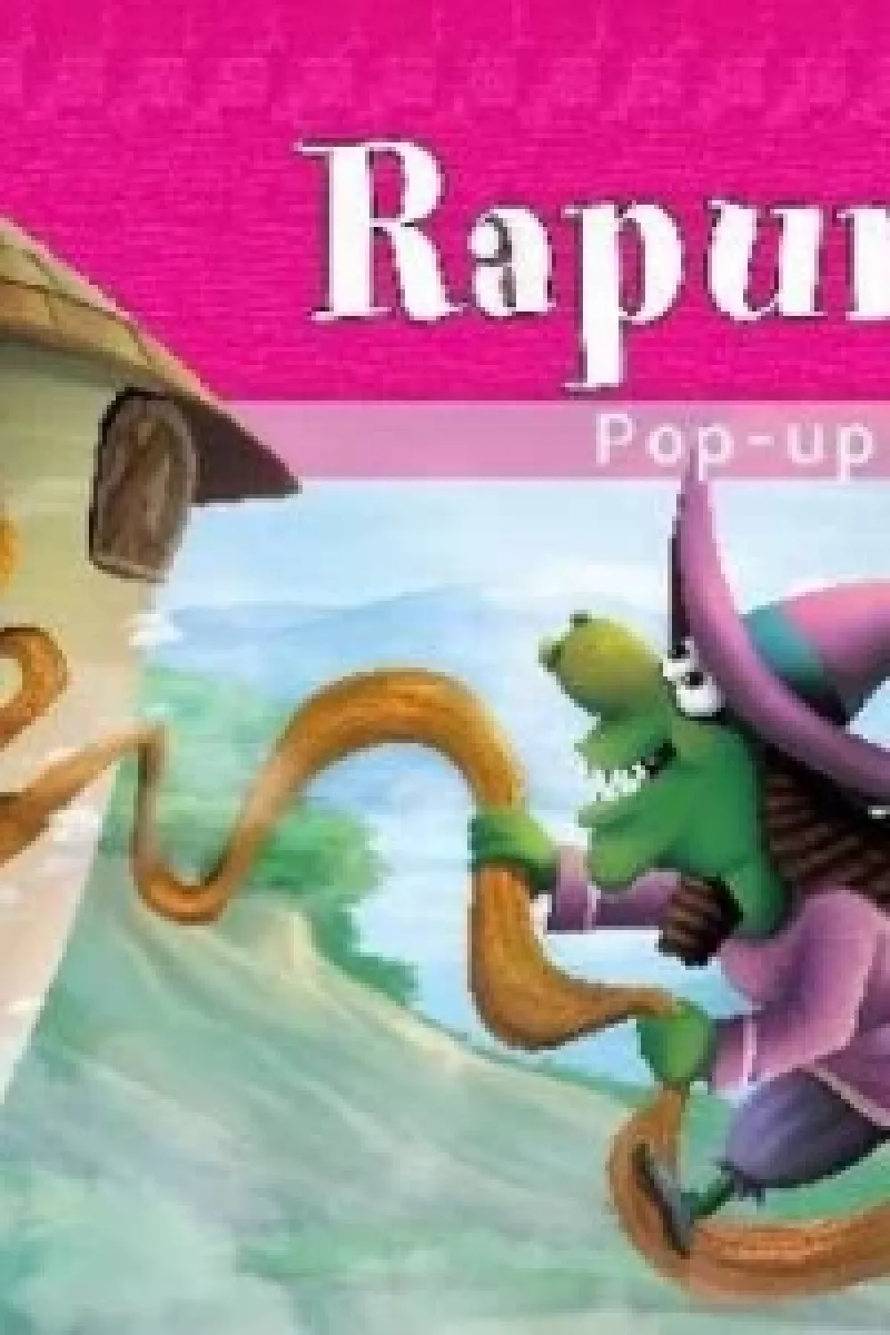 Pop-Up And Read..Rapunzel - Book - by Pegasus - Aseer Alkotb