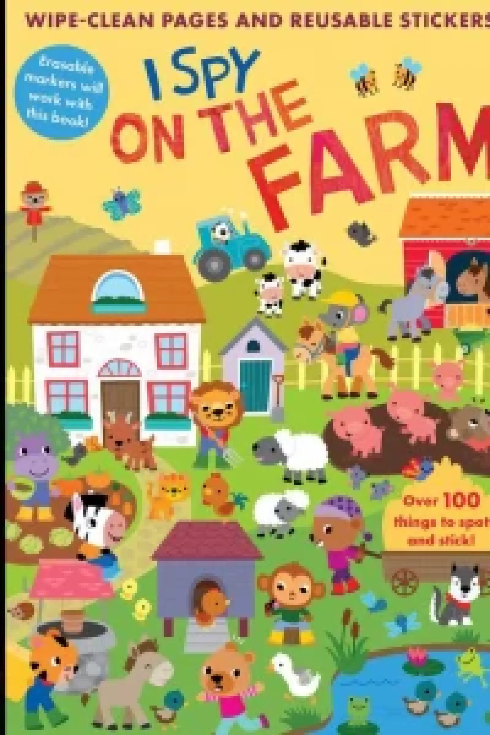 I Spy on the Farm - Book - by Little Tiger Kids - Aseer Alkotb