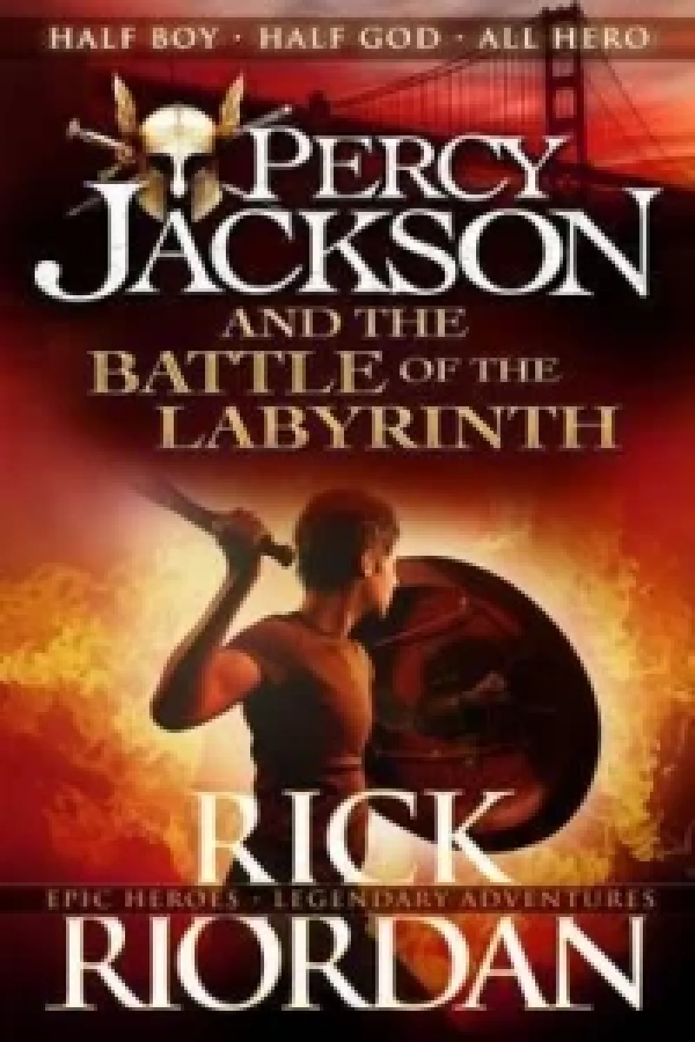 Percy Jackson and the Battle of the Labyrinth (Book 4) - Book - by ...