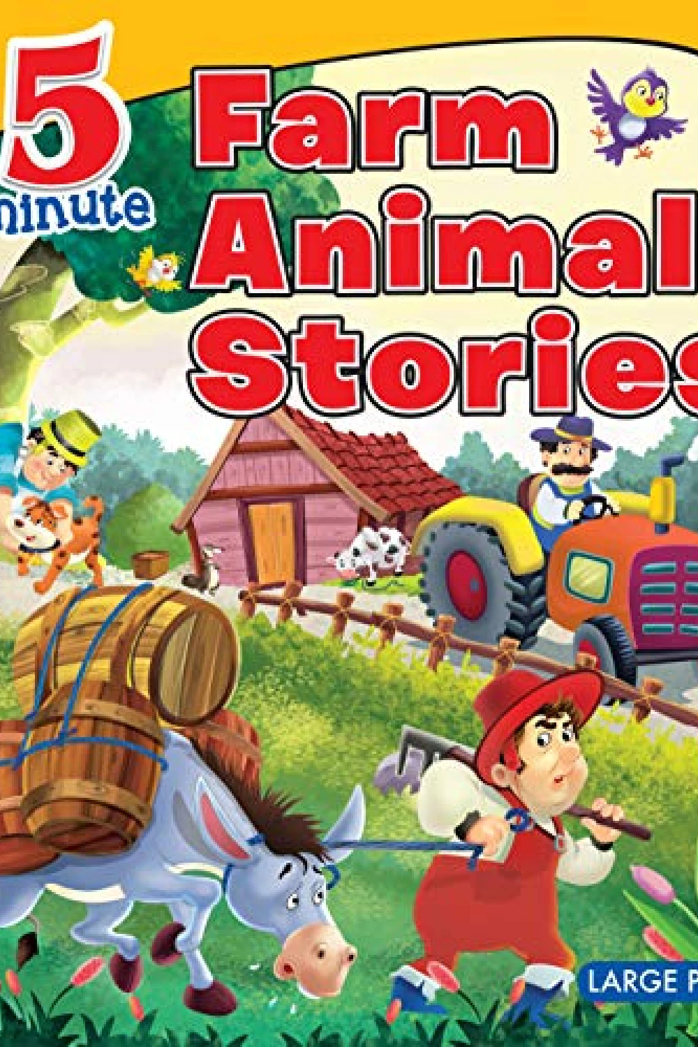 5 Minute Farm Animal Stories - Book - by Om Kids - Aseer Alkotb