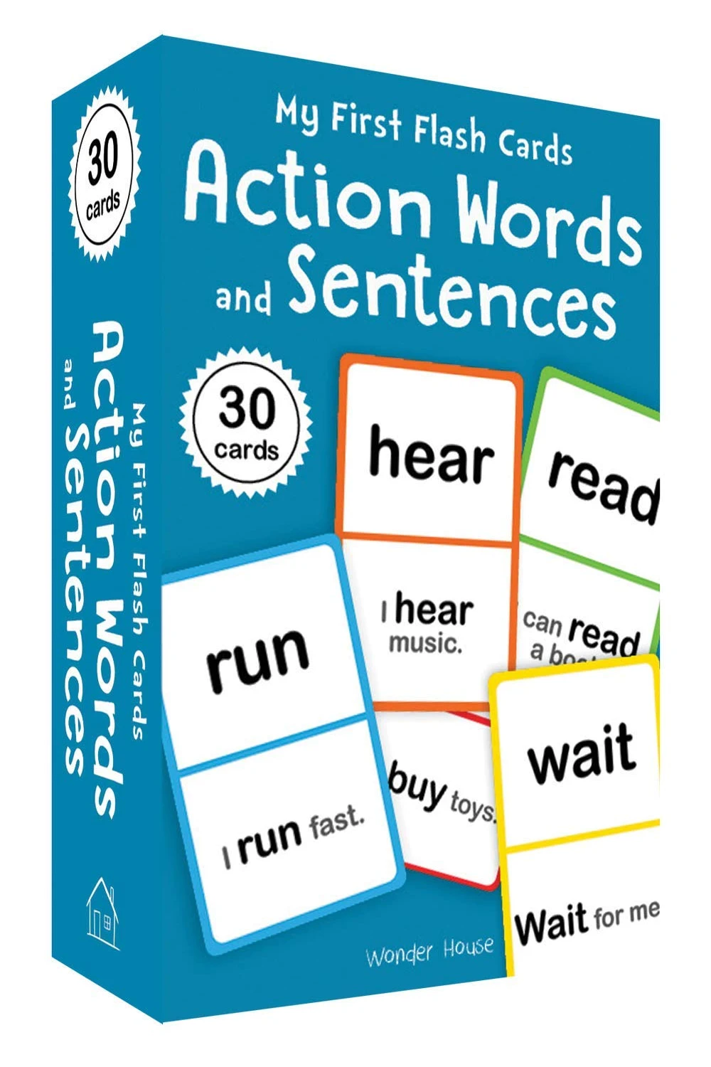 My First Flash Cards: Action Words and Sentences - Book - by... - Aseer ...