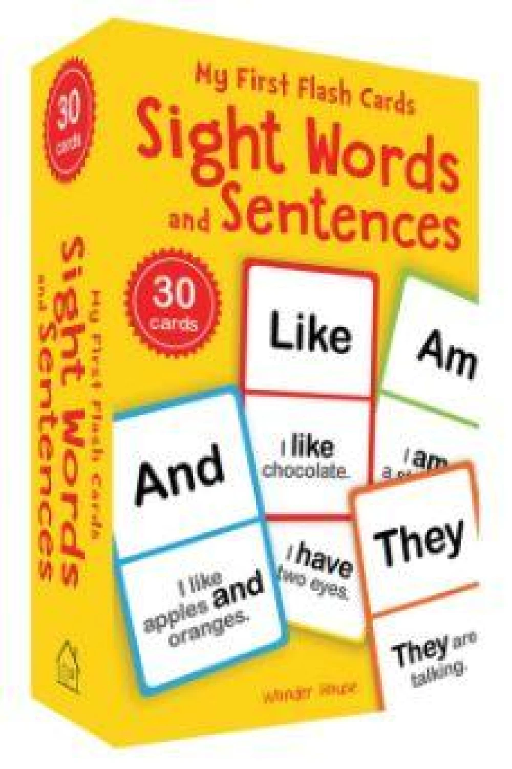 My First Flash Cards: Sight Words and Sentences - Book - by Wonder ...