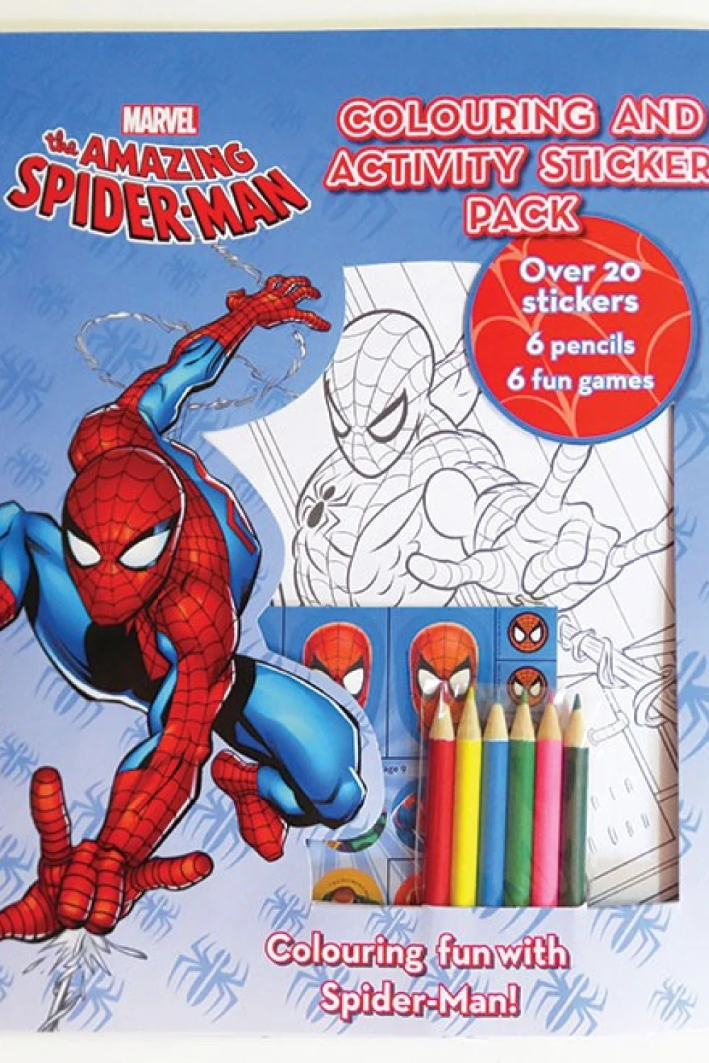 The Amazing Spider-Man: Coloring & Activity Sticker Pack - Book ...