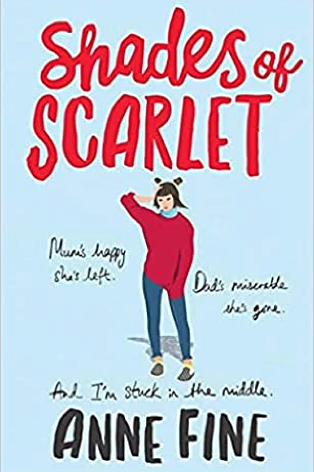 Shades of Scarlet - Book - by Anne Fine - عصير الكتب