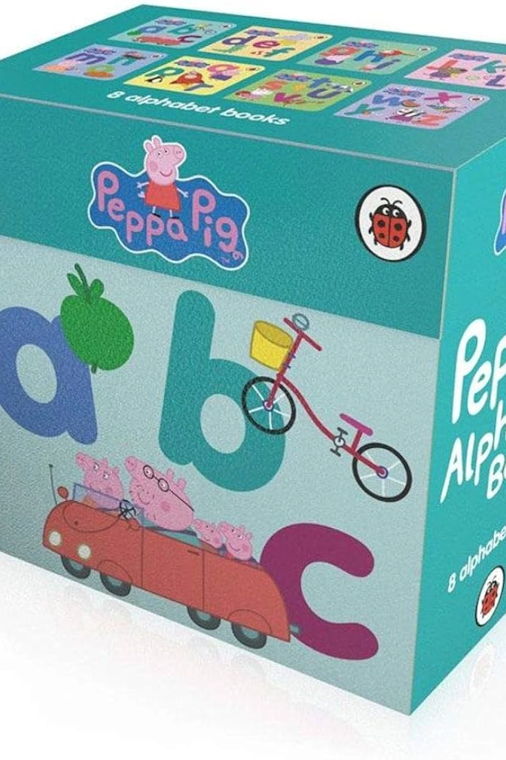 Peppa Pig: Alphabet Box (8 Copy Boxset) - Book - by Ladybird - Aseer Alkotb