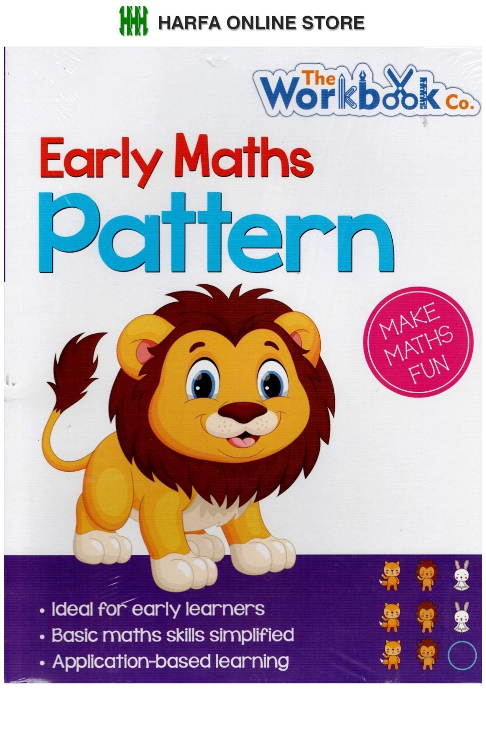 EARLY MATHS - PATTERNS - Book - by Pegasus - Aseer Alkotb