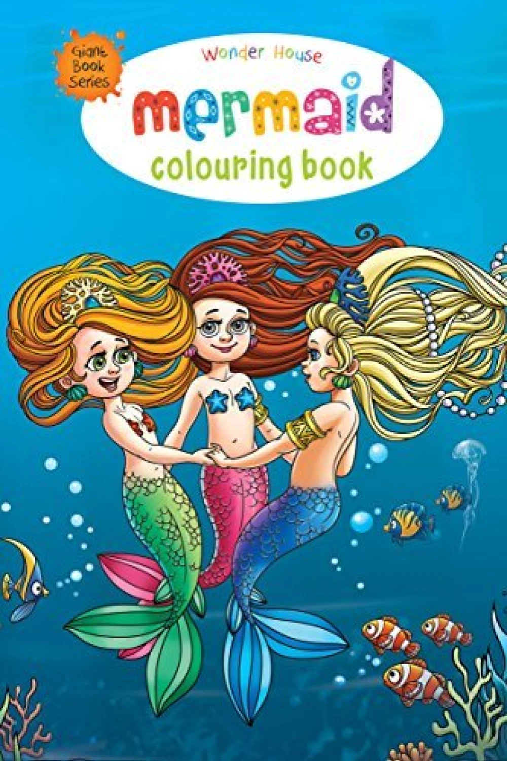 Mermaid Colouring Book - Book - by مجموعة مؤلفين - عصير الكتب