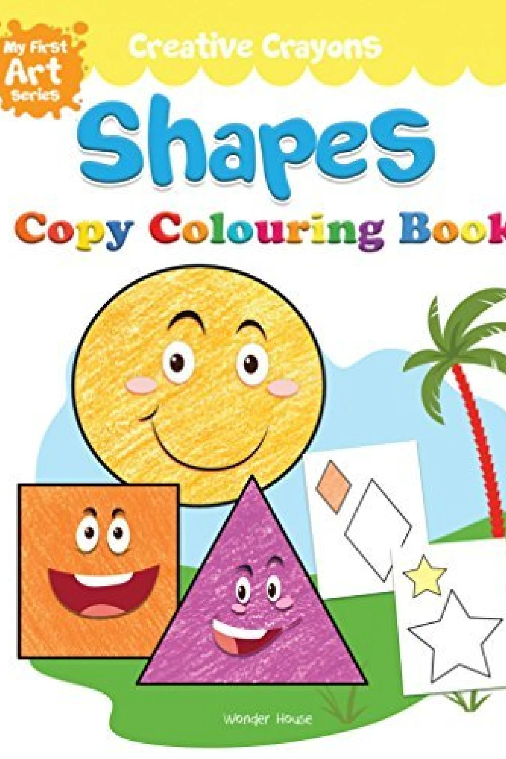 Colouring Book of Shapes - Book - by مجموعة مؤلفين - Aseer Alkotb