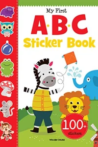 My First ABC Sticker Book: Exciting Sticker Book With 100 Stickers ...