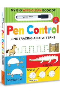 My Big Wipe And Clean Book of Pen Control for Kids: Line Tracing ...