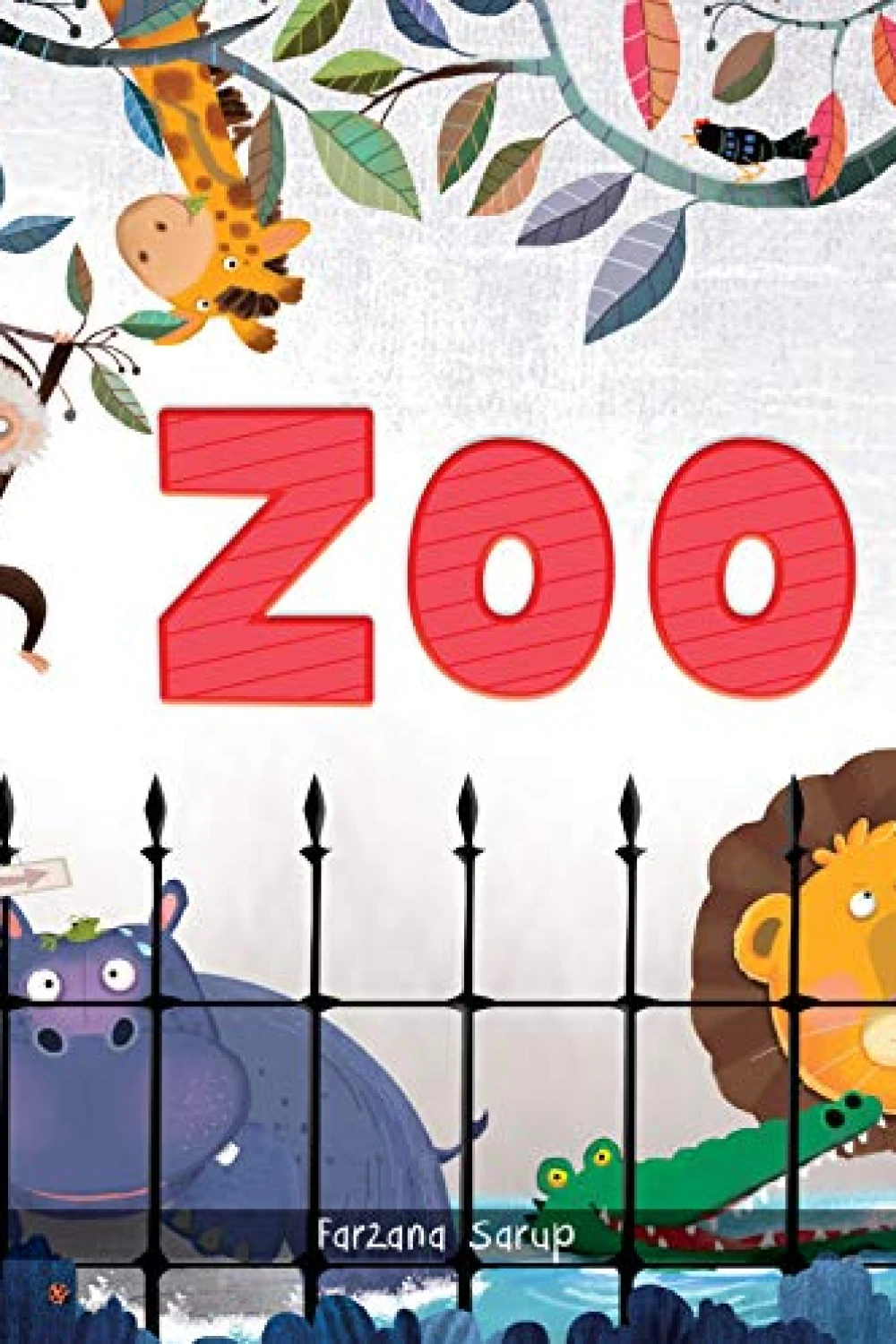 Zoo: Illustrated Book On Zoo Animals - Book - by مجموعة مؤلفين - عصير الكتب