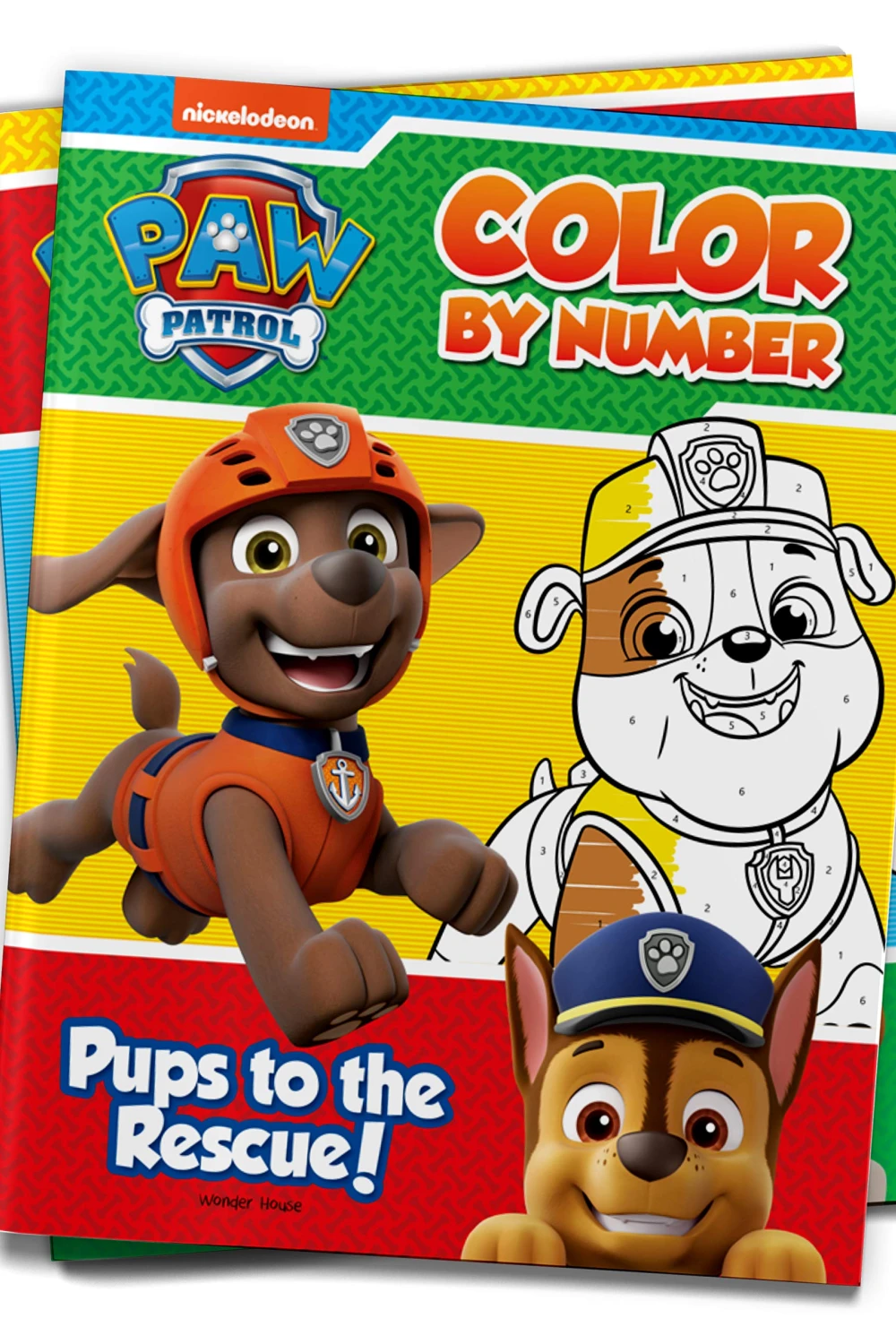 Pups to the Rescue: Paw Patrol, Color By Number Activity Book ...