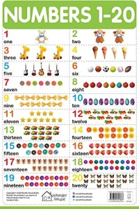 Numbers 1-20 - My First Early Learning Wall Chart: For Preschool ...