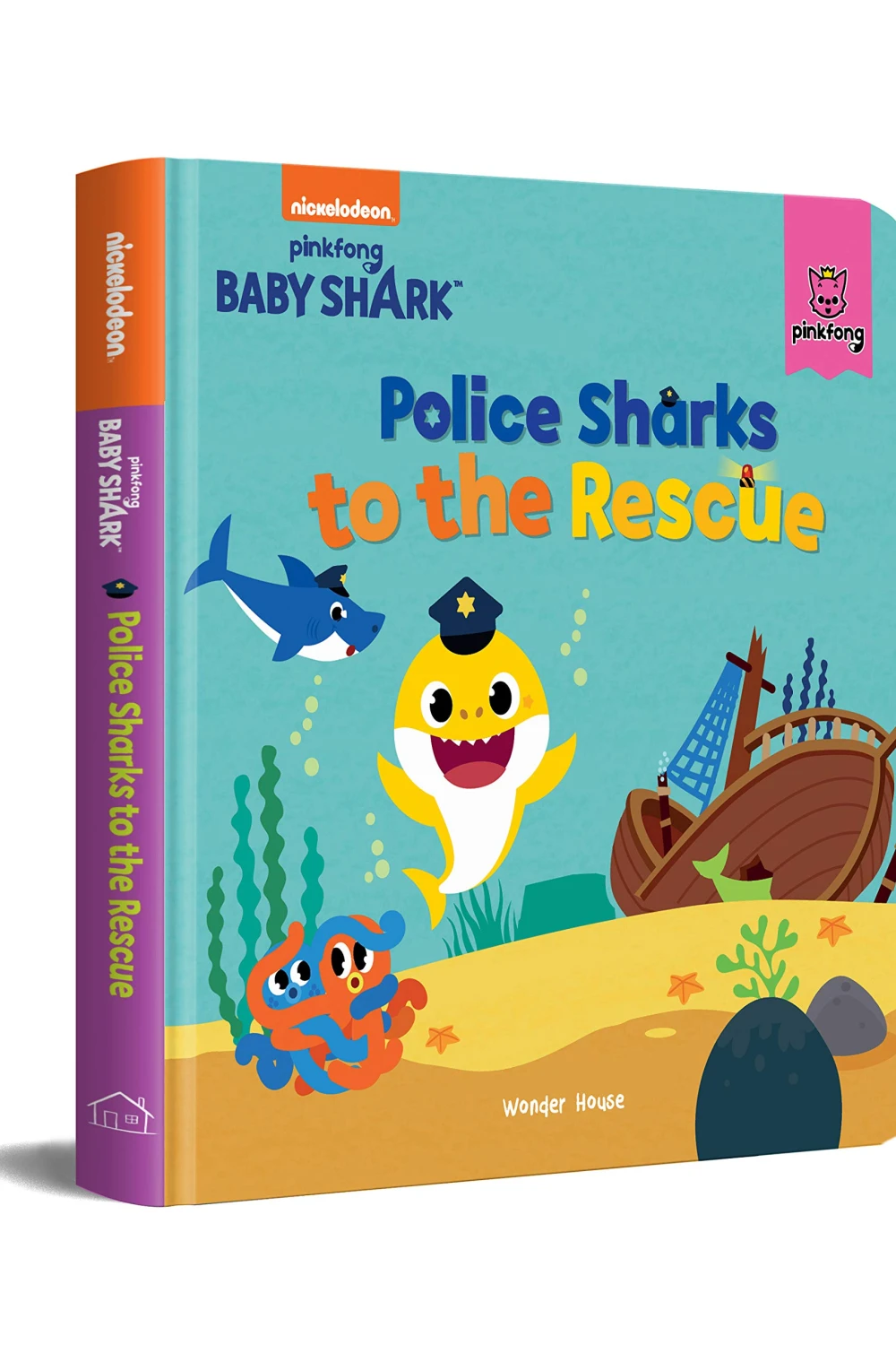 Pinkfong Baby Shark - Police Sharks To The Rescue : Padded Story ...