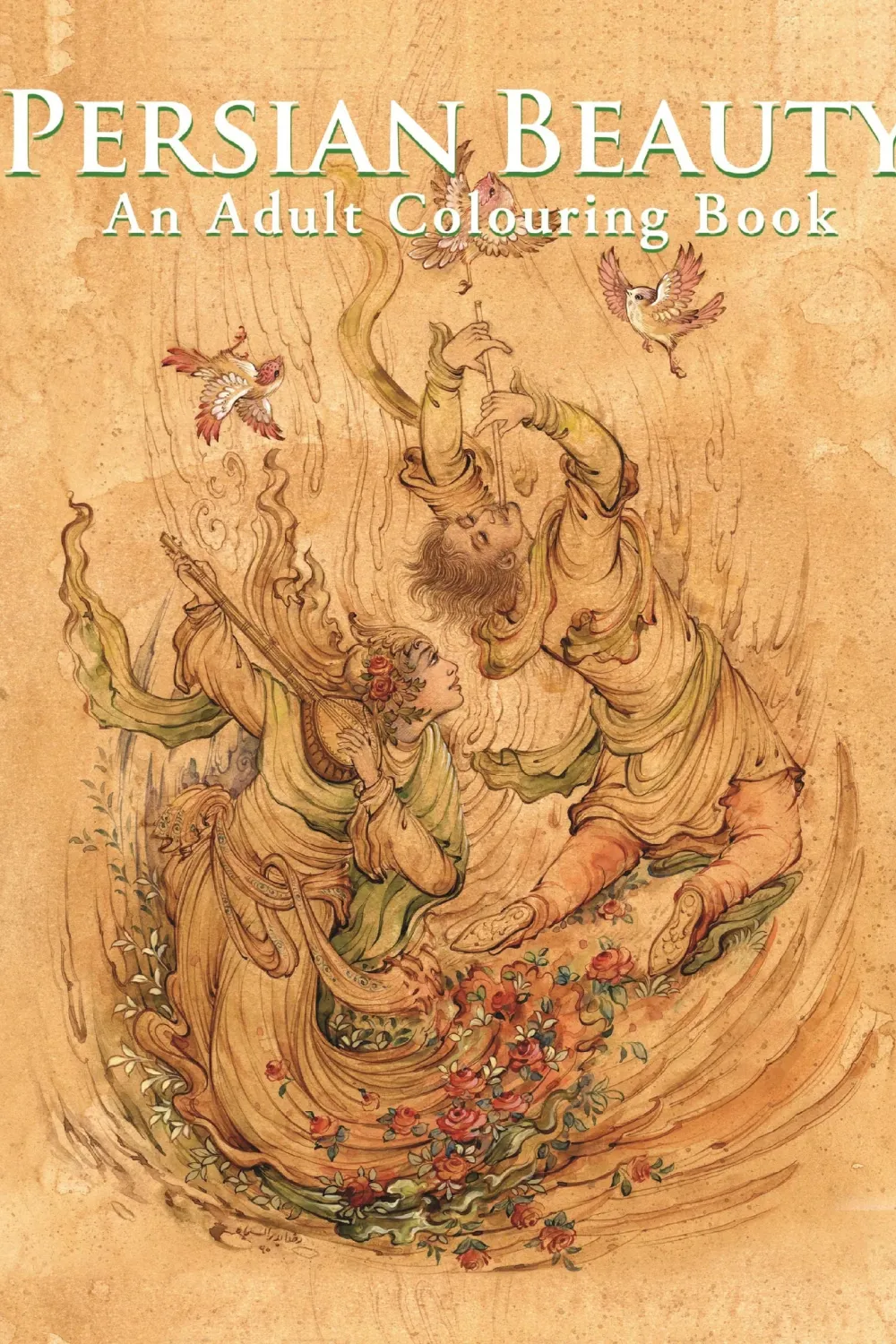 Persian Beauty (An Adult Colouring Book) - Book - by Muhammad Reza ...