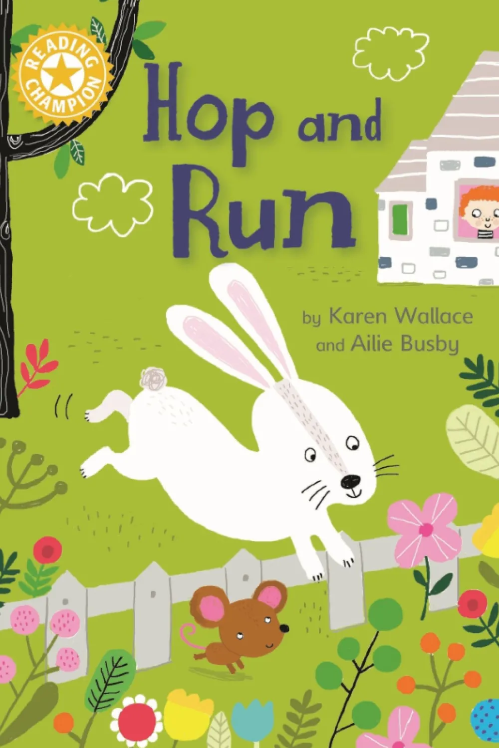Reading Champion: (Hop and Run) - Book - by Karen Wallace - عصير الكتب