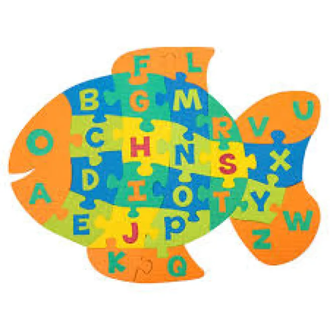 ABC Fish Puzzle - Aseer Alkotb