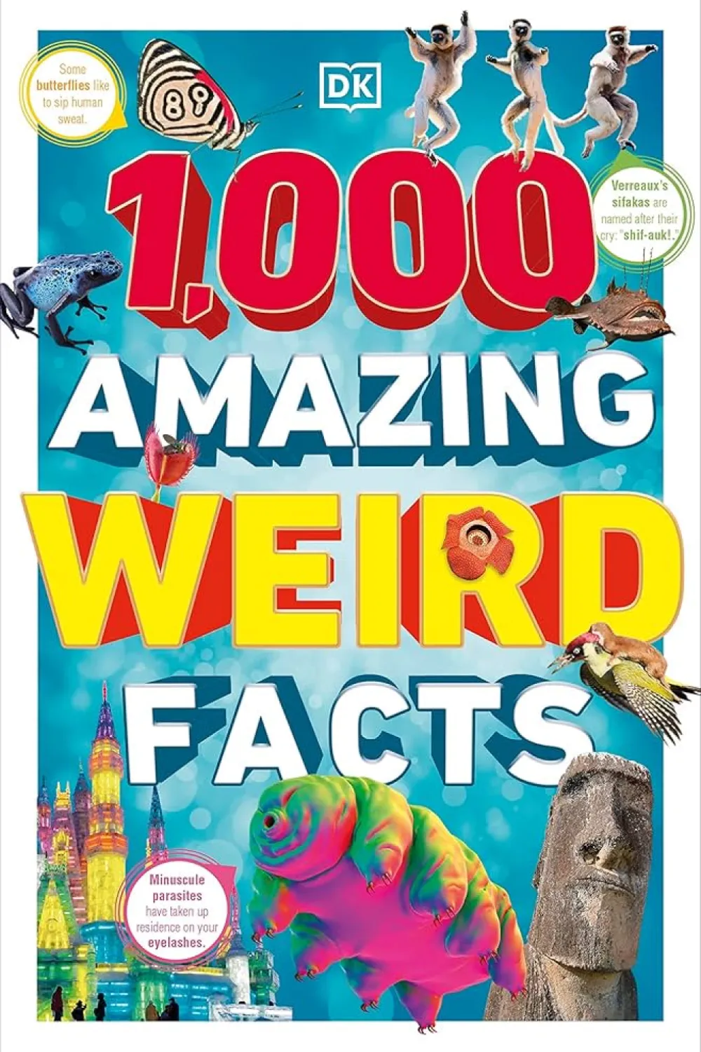 1,000 Amazing Weird Facts - Book - by DK - Aseer Alkotb