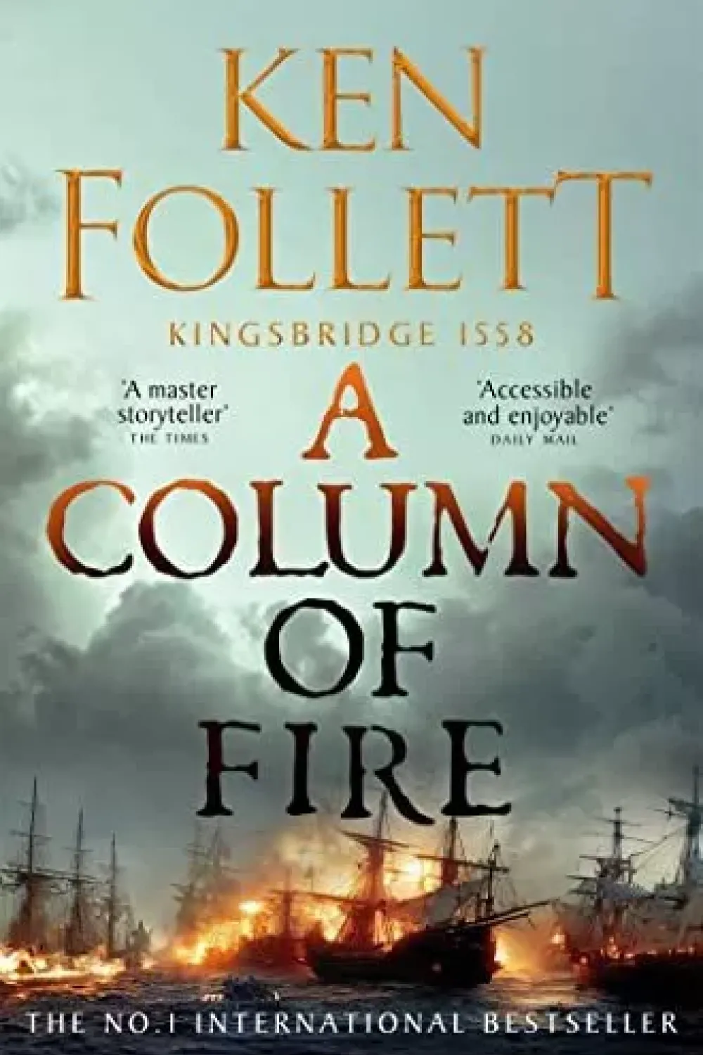 A Column of Fire - Book - by كين فوليت. - Aseer Alkotb