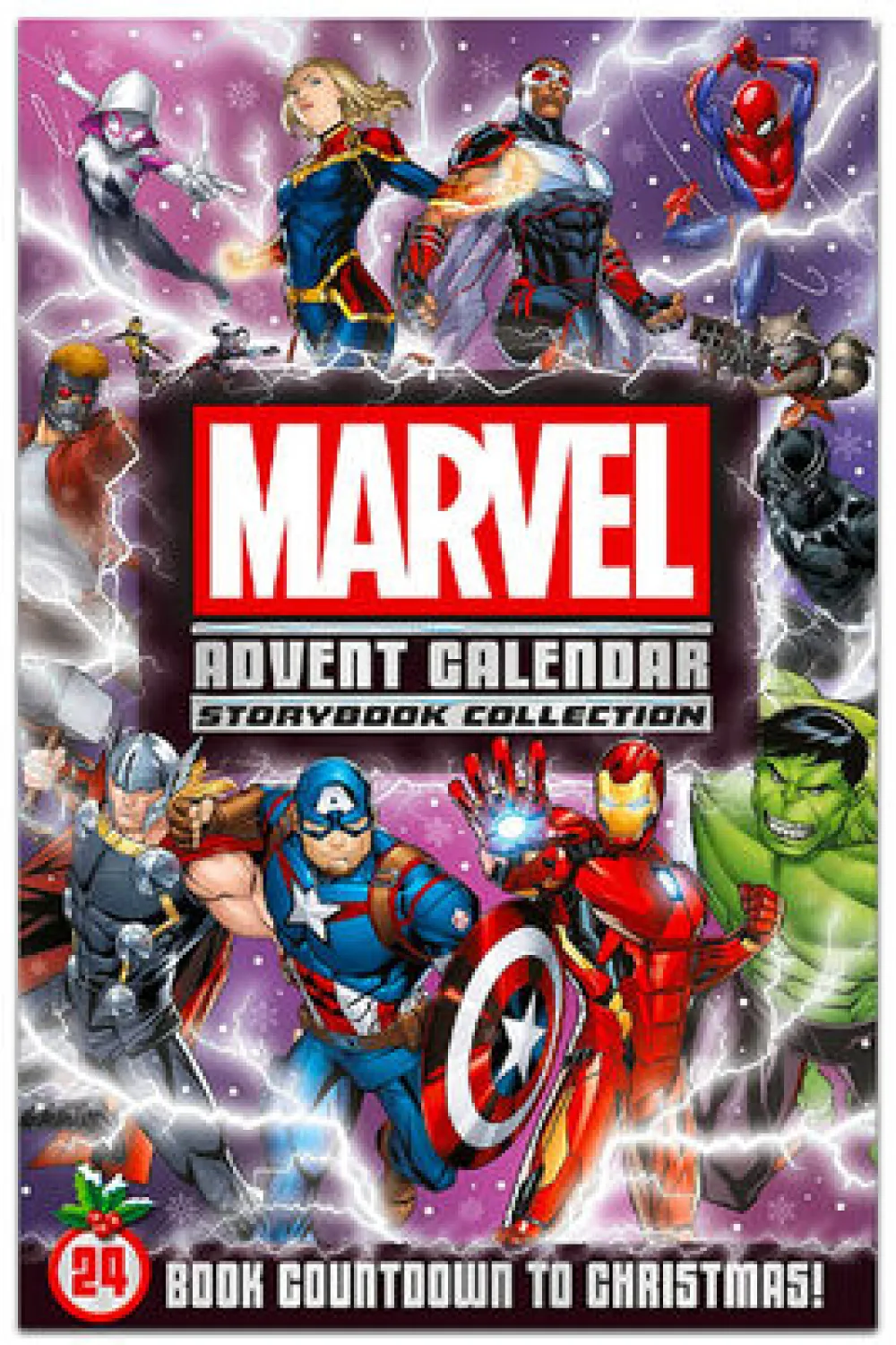 Marvel Advent Calendar: 24 Storybook Collection - Book - by... - Aseer ...