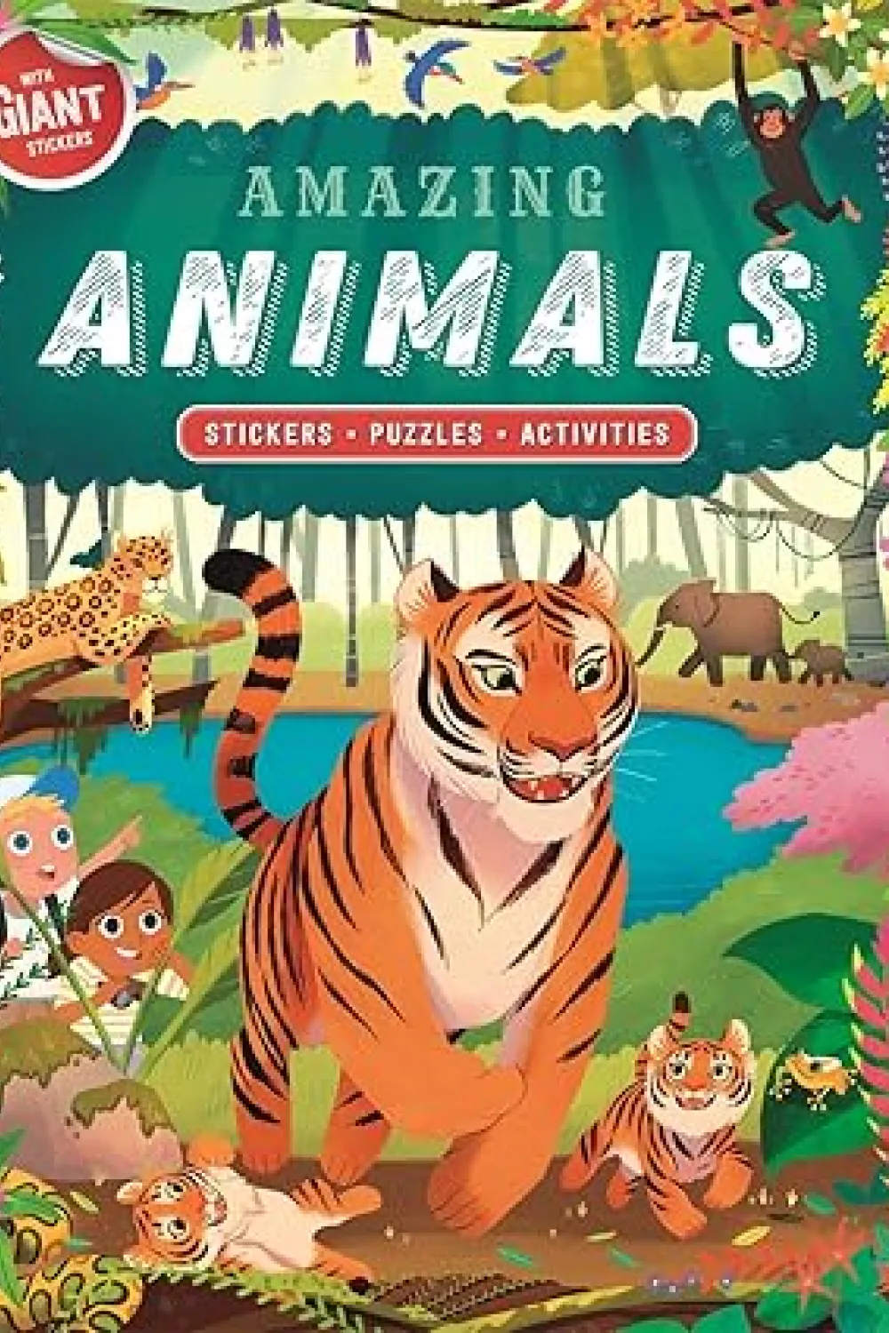 Amazing Animals (Sticker and Activity Book) - Book - by... - عصير الكتب