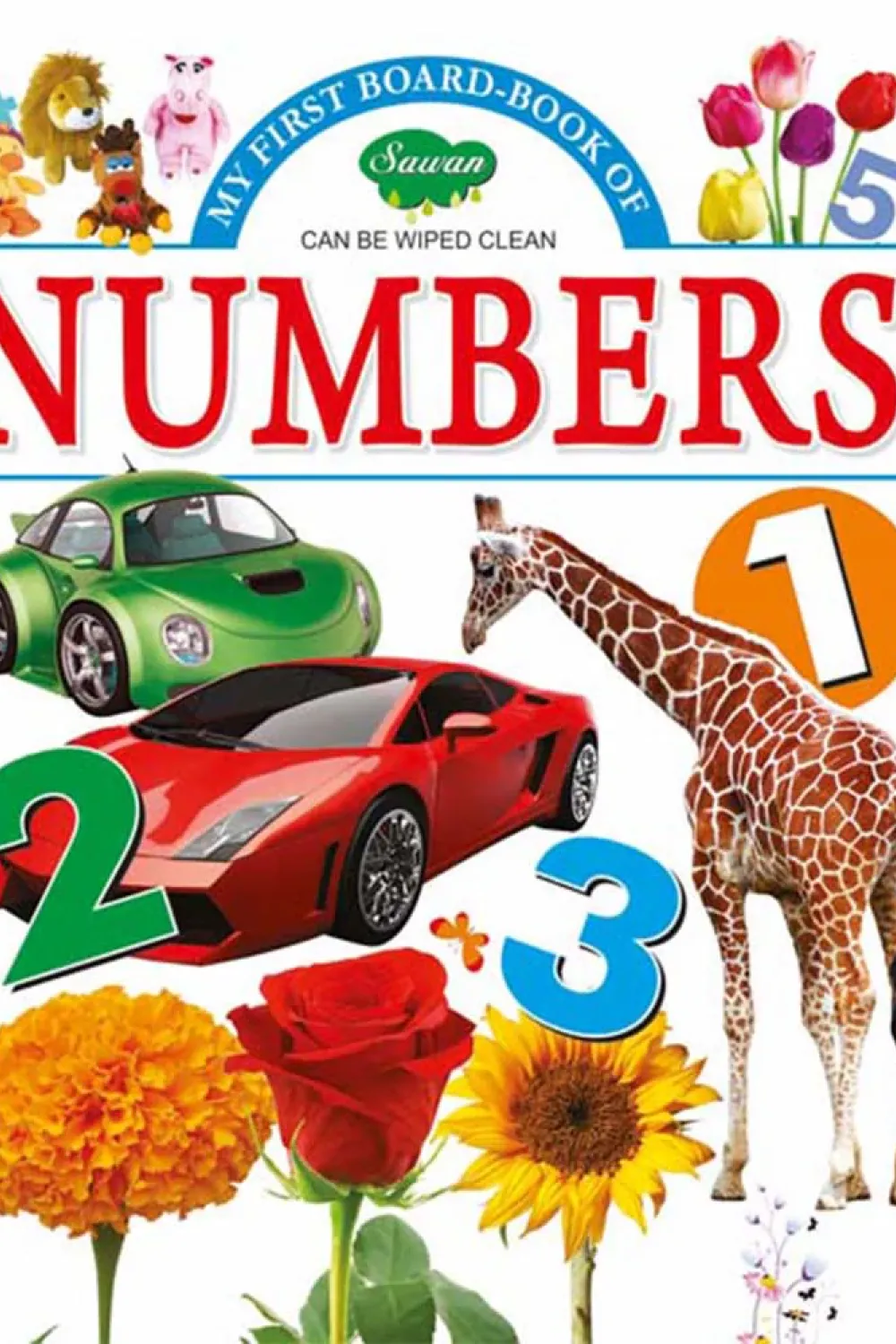 My First Board Book Of Numbers - Book - by Manoj Pub.Ed. Board - عصير الكتب