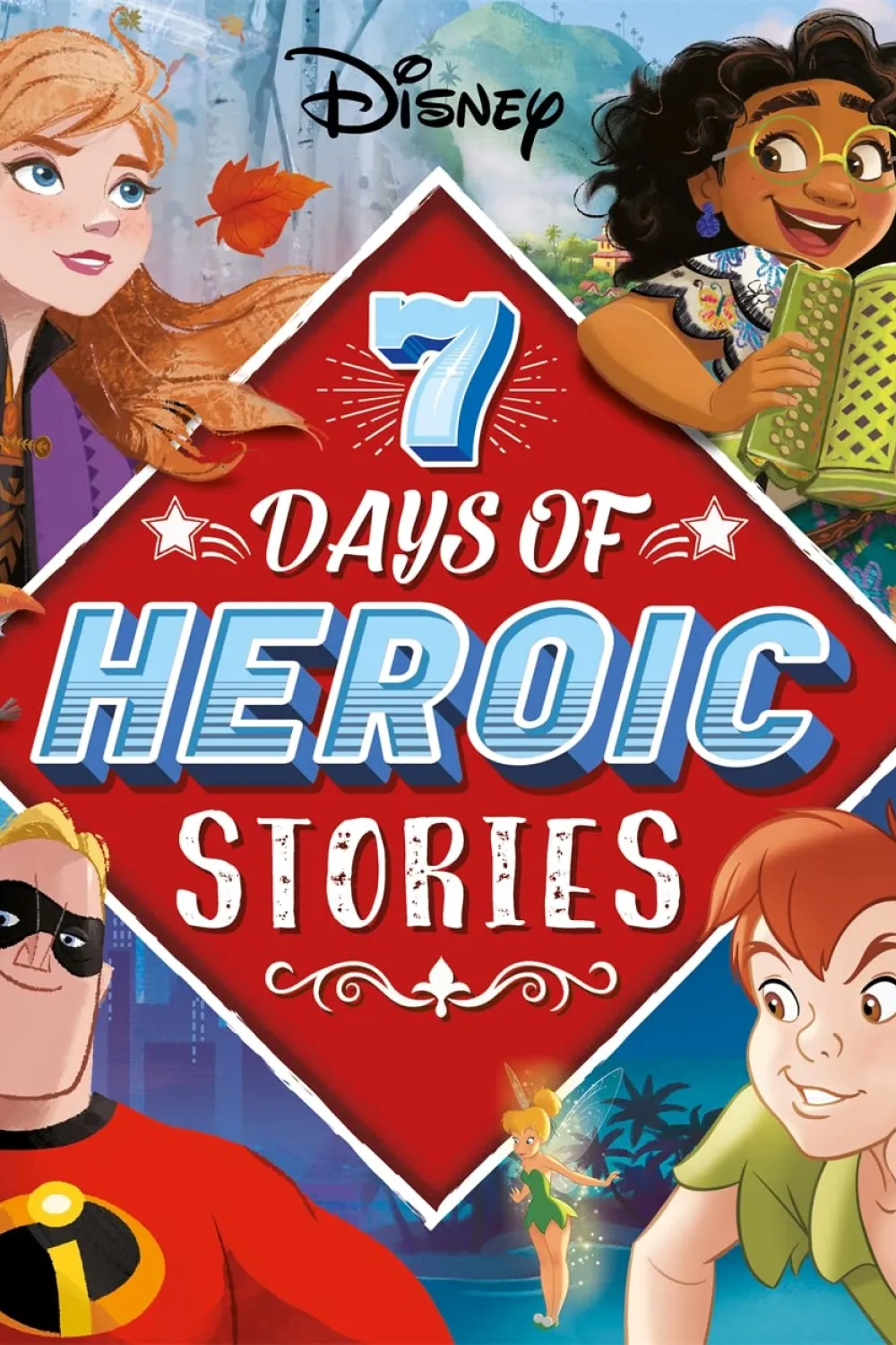 Disney: 7 Days of Heroic Stories - Book - by Walt Disney - عصير الكتب