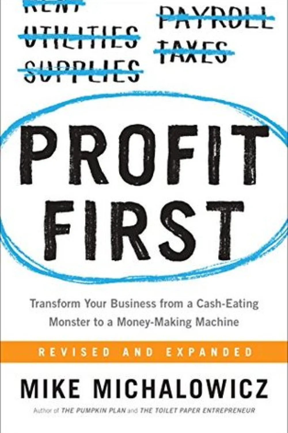 Profit First - Book - by مايك ميكالوفيتش - عصير الكتب