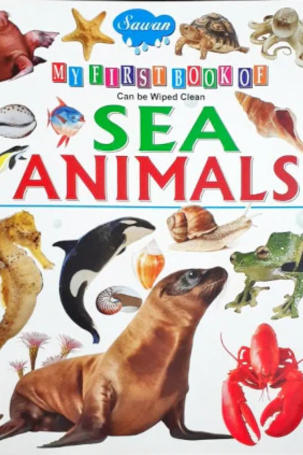 My First Book of Sea Animals - Book - by Manoj Pub.Ed. Board - عصير الكتب