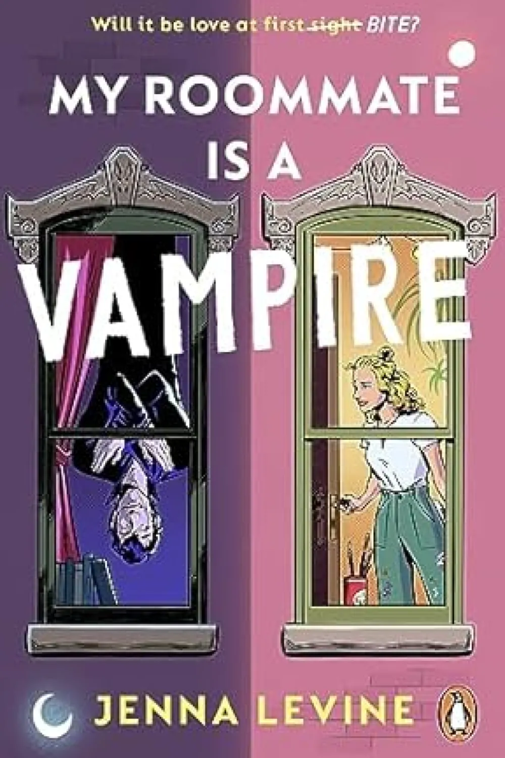 My Roommate Is a Vampire - Book - by Jenna Levine - عصير الكتب