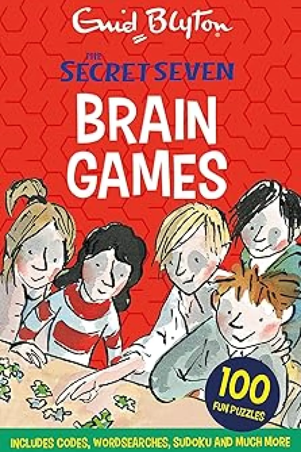 Secret Seven Brain Games - Book - by انيد ماري بليتون - عصير الكتب