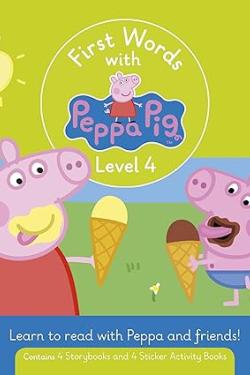 First Words with Peppa Level 4 Box Set - Peppa Pig | عصير الكتب