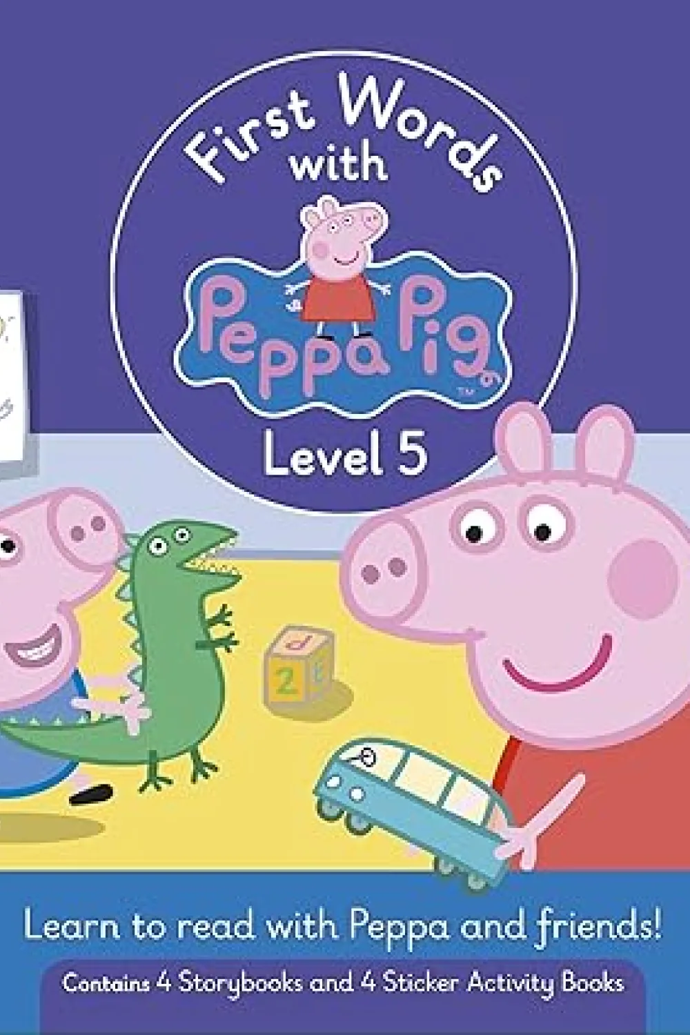 First Words With Peppa Level 5 Box Set - Book - by Peppa Pig - Aseer Alkotb