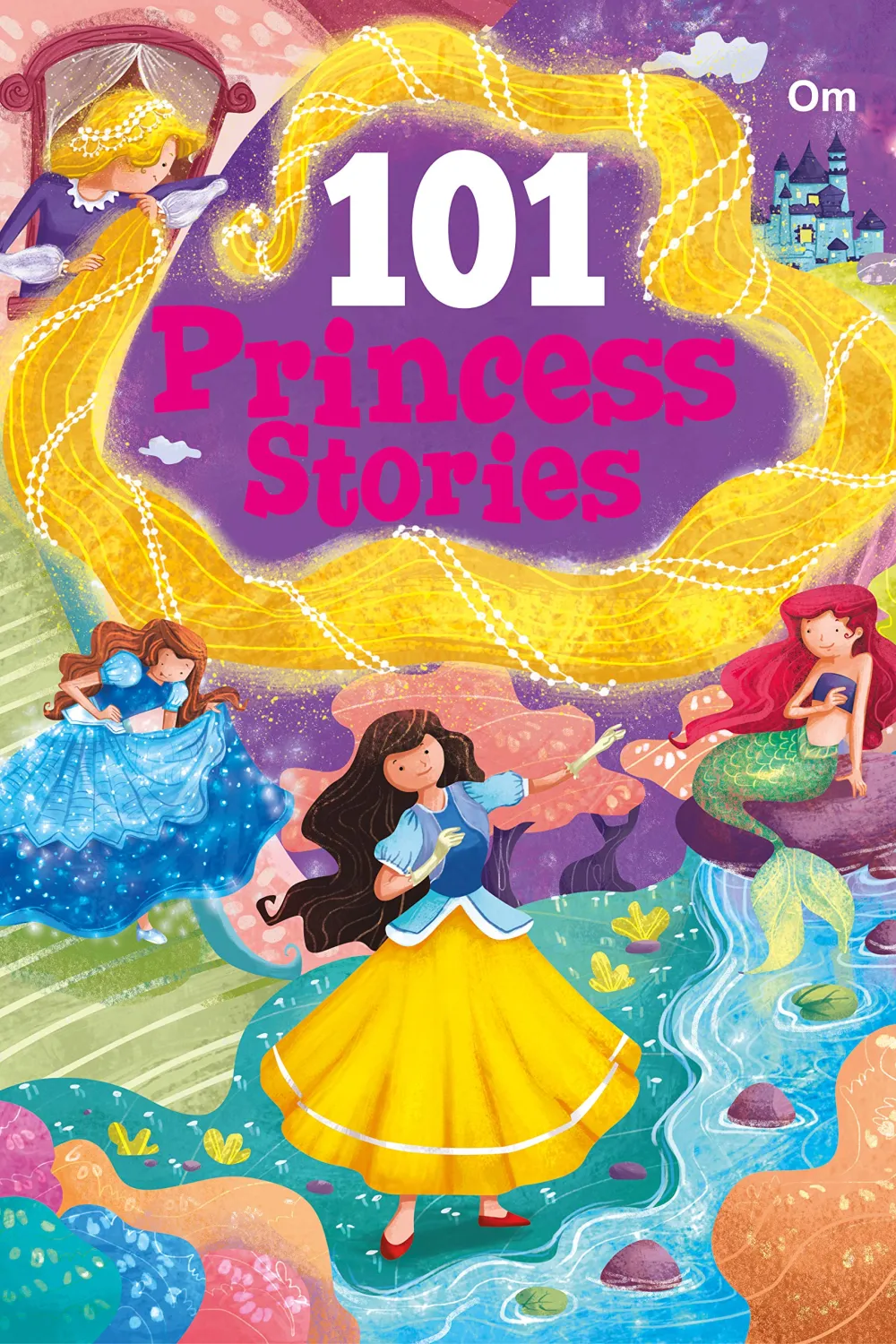 101 Princess Stories - Book - by Om Books International - عصير الكتب
