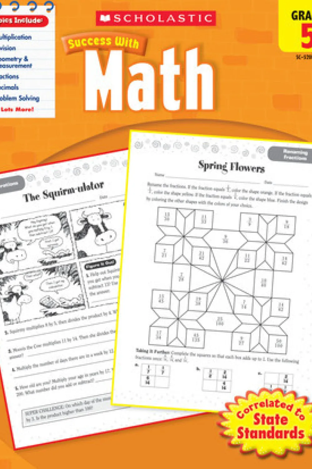 Scholastic Success with Math, Grade 5 - Book - by Scholastic Inc - عصير ...