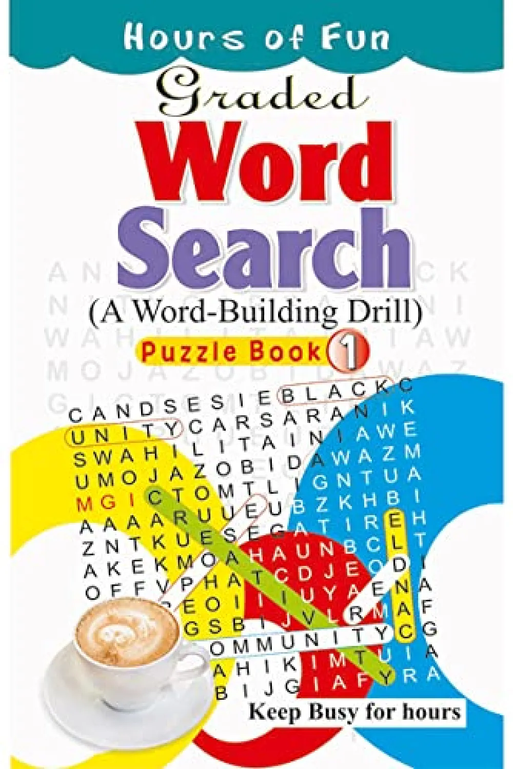 Graded Word Search Puzzle Book 1 - Book - by Manoj Pub.Ed. Board ...