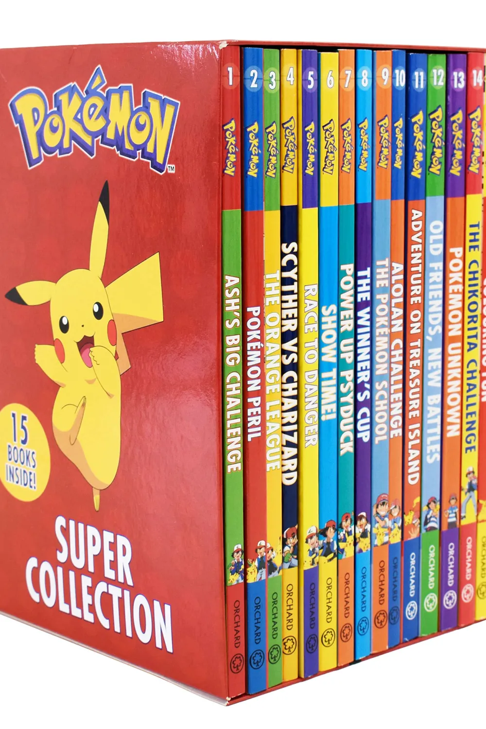 Pokemon Super Collection Series Books 1-15 Box Set - Book - by ...