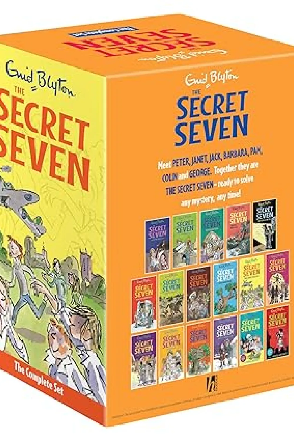 SECRET SEVEN COMPLETE BOX SET OF 17 TITLES - Book - by انيد ماري ...