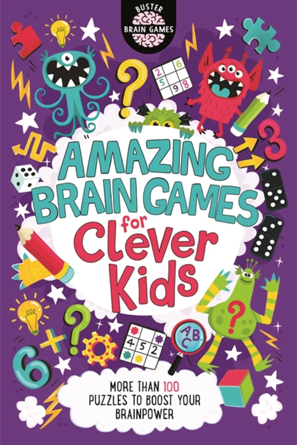 Amazing Brain Games for Clever Kids - Book - by جاريث مور - Aseer Alkotb