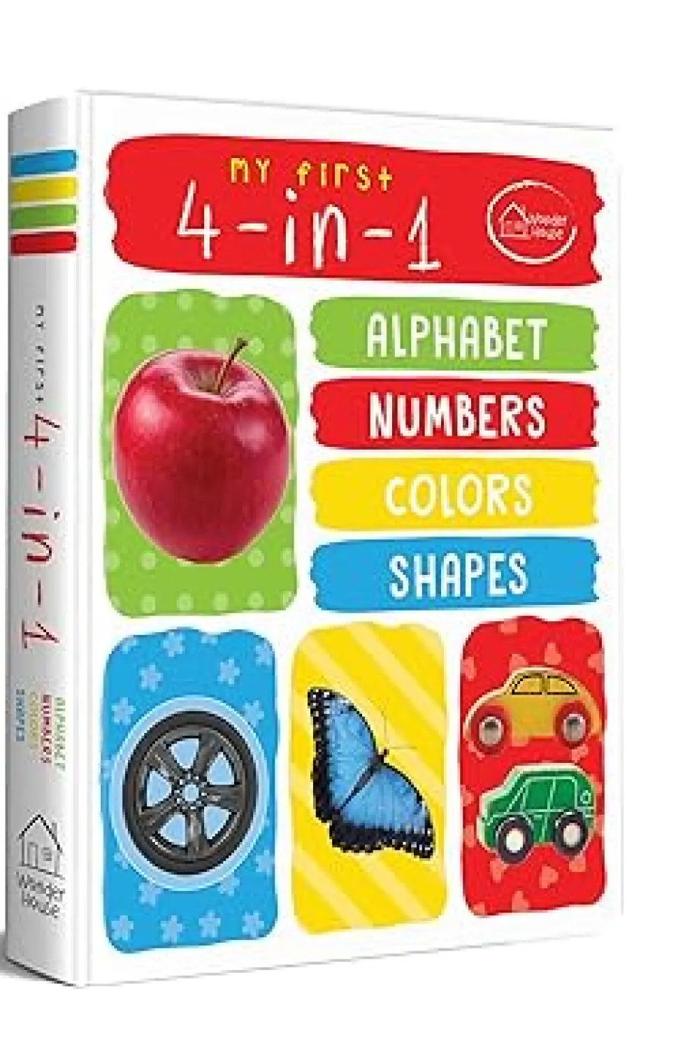 My First 4 In 1-Alphabet, Numbers, Colors, Shapes - Book - by ...