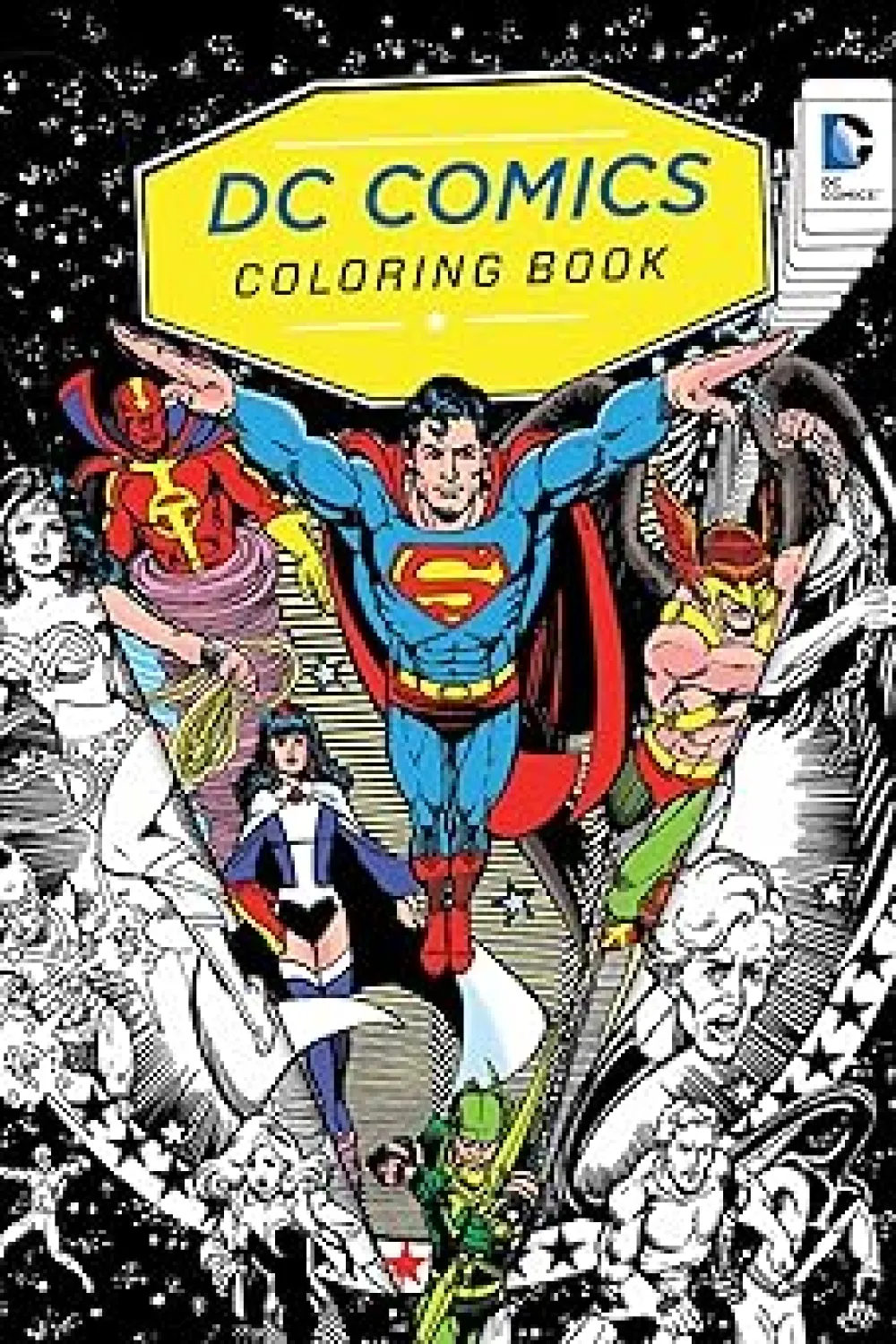 DC Comics Coloring Book - Book - by Insight Editions - عصير الكتب