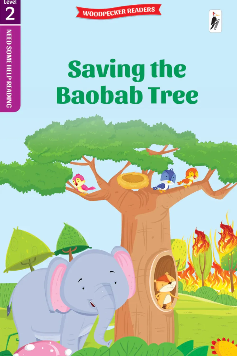 Saving the Baobab Tree - Book - by WoodPecker Books - عصير الكتب