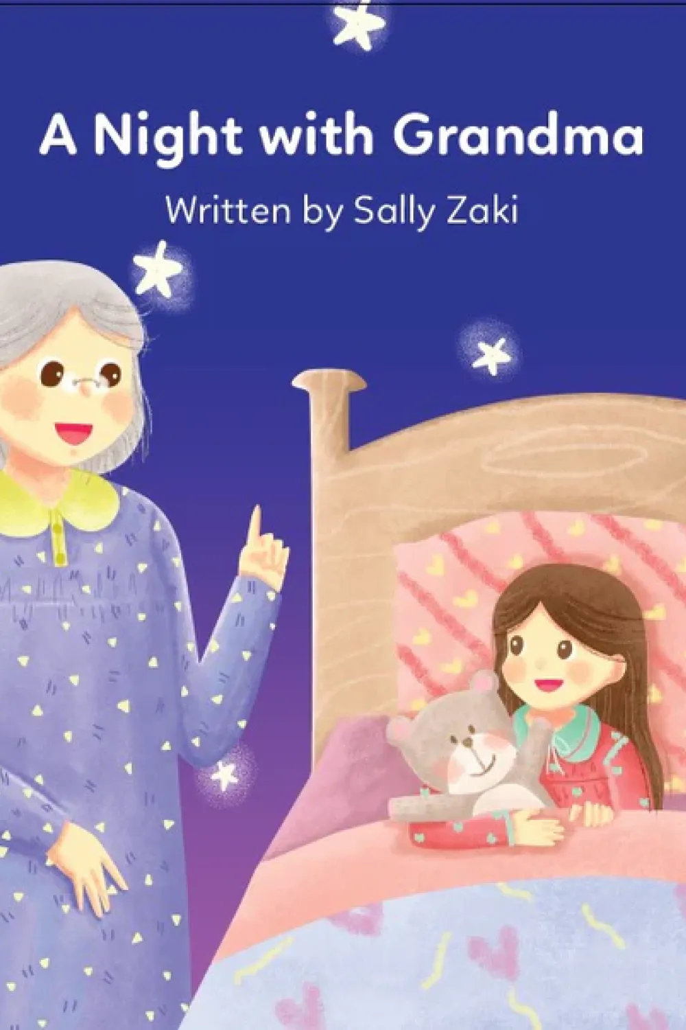 A Night with grandma - Book - by سالي خالد زكي - Aseer Alkotb