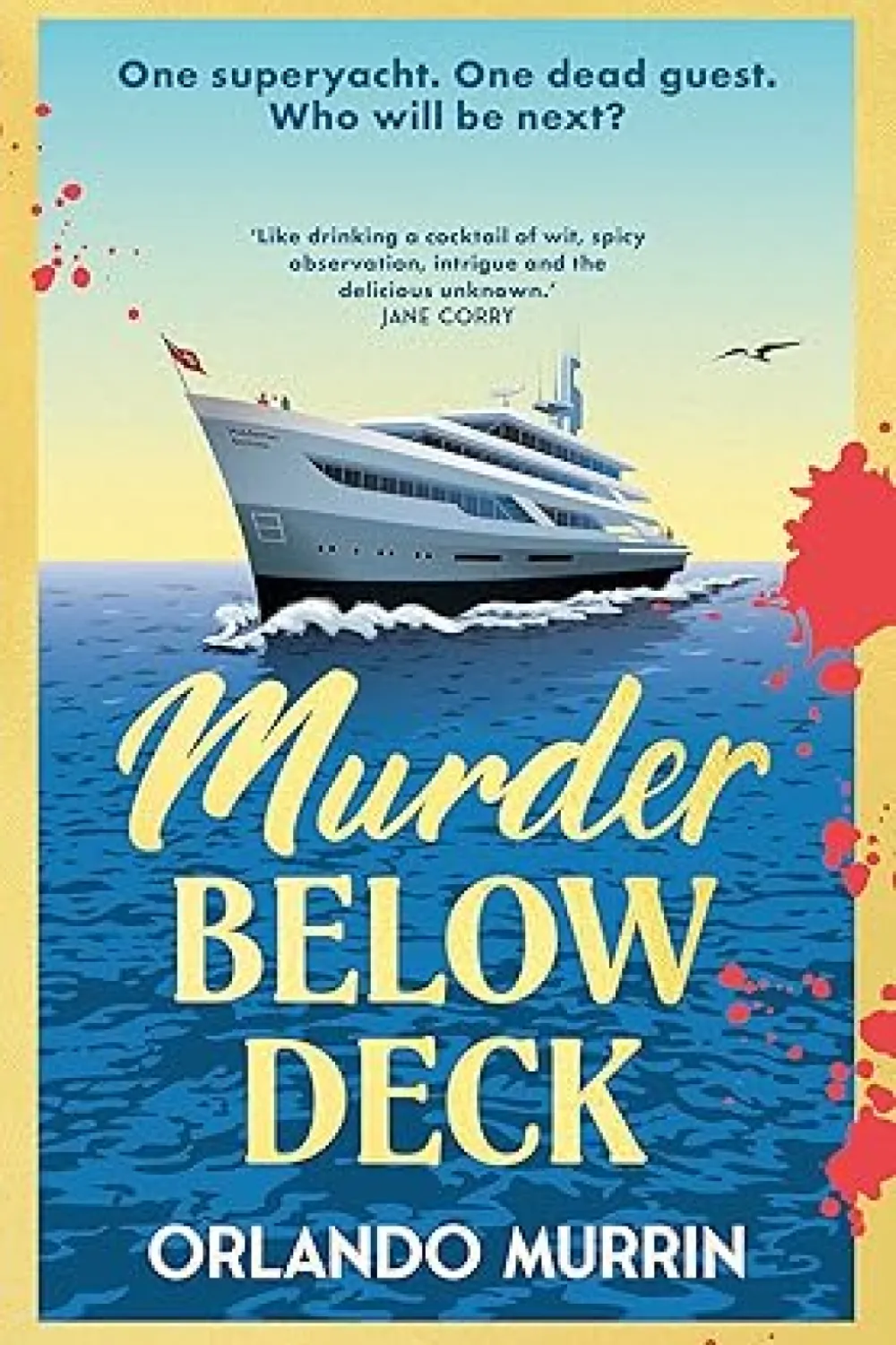 Murder Below Deck - Book - by Orlando Murrin - Aseer Alkotb