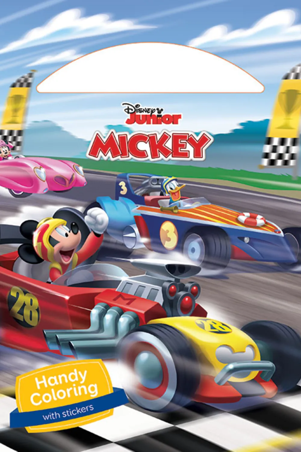 Handy Coloring .. Mickey and The Roadster Racers - Book - by ديزني ...