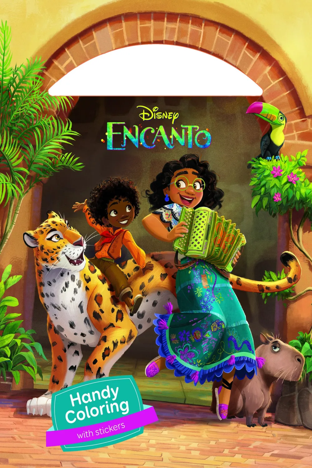 Handy Coloring .. with Stickers .. Encanto The Madrigals - Book ...
