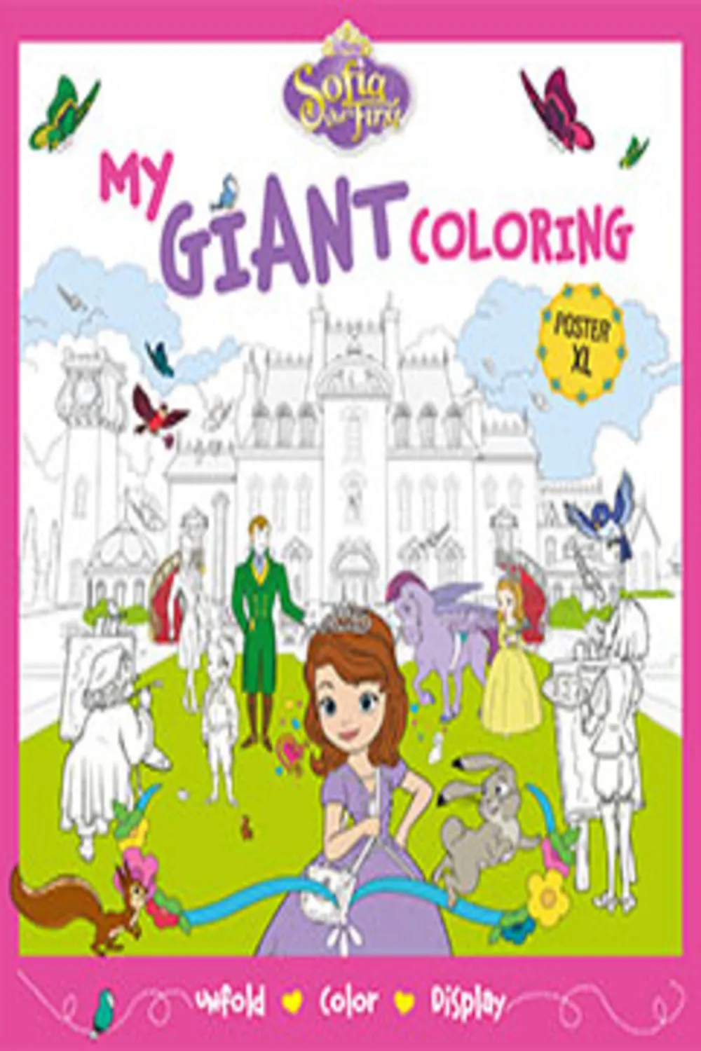 Sofia the First .. My Giant Coloring - Book - by ديزني - عصير الكتب