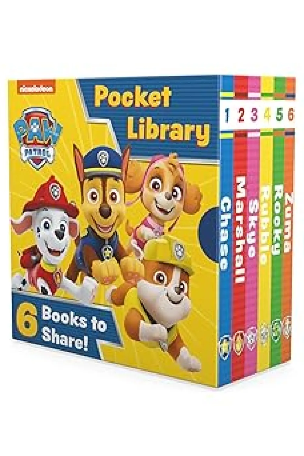 Paw Patrol Pocket Library - Book - by Paw Patrol - عصير الكتب