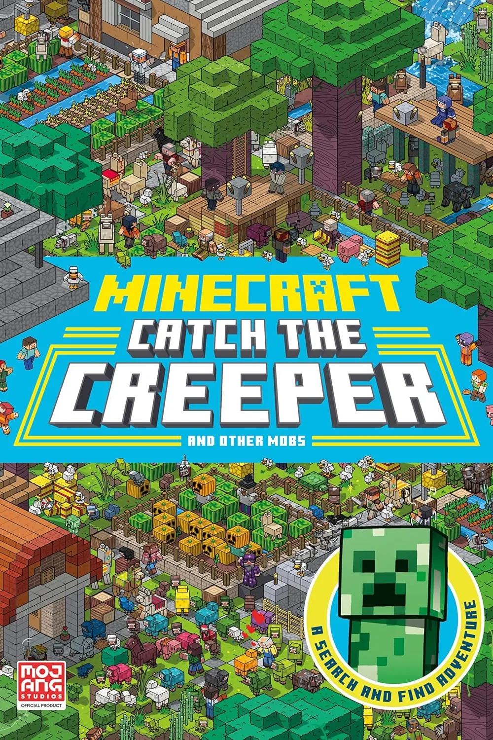 Minecraft Catch the Creeper and Other Mobs - Book - by Mojang AB - عصير ...