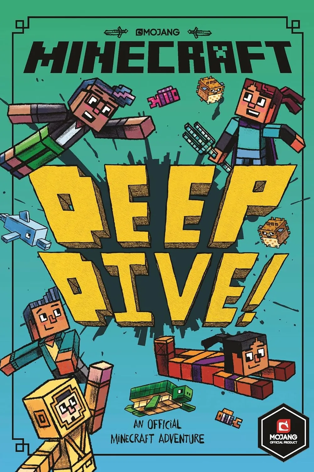 Deep Dive (Minecraft Woodsword Chronicles 3) - Book - by Mojang AB ...